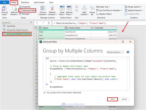 Mastering M Language Grouping And Aggregating Data In Power Query