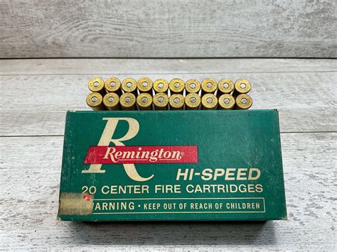 Remington Hi Speed Center Fire 348 Win 200 Grain Sp Core Lokt Qty 20