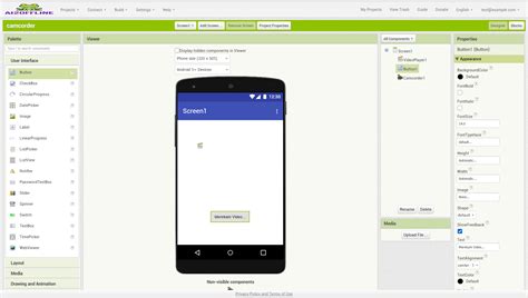Cara Menggunakan Camcorder Di App Inventor 2 Tutorial Blok