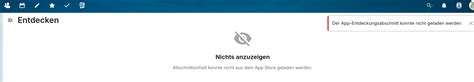 Discover section of the app store not working ℹ Support Nextcloud community