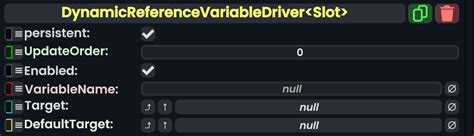 component dynamicreferencevariabledriver resonite wiki