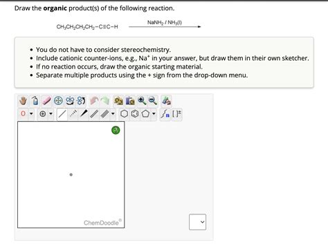 [solved] Draw The Organic Product S Of The Following Reac