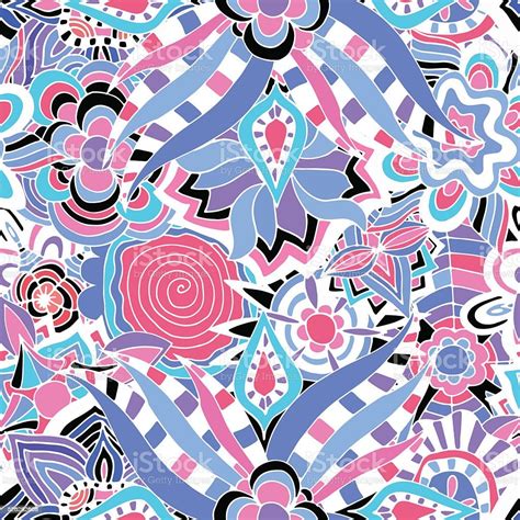 Vector Seamless Ethnic Pattern Stock Illustration Download Image Now