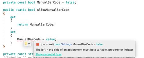 Xamarin Setter Not Working For Boolean But Work Fine In String C