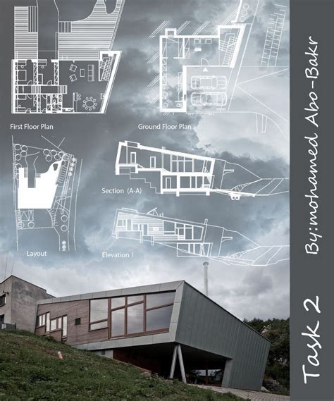 Architecture Project Digital Art Poster Poster Art Invert Colors