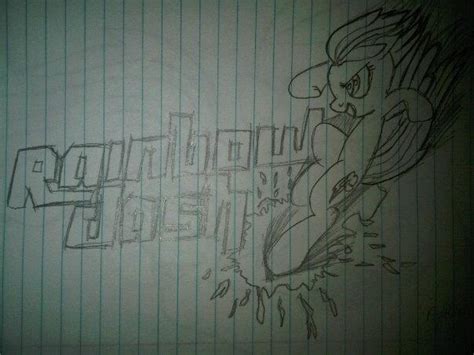 Rainbow Dash Fighting Is Magic Style By Emoxfurryxrave On Deviantart