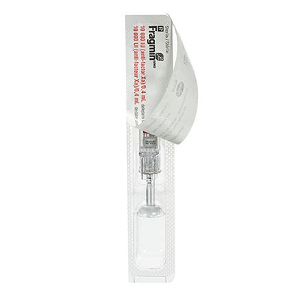 10000 Units 04 Ml Syringe Pfizer Hospital