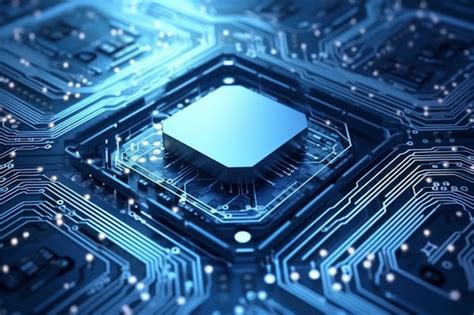 premium ai image system of digitalization processor or neural