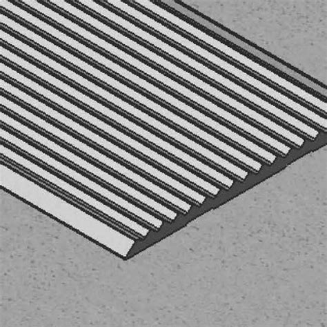 50mm Aluminum Tread Plate P4 Slip Compliance Mjs Floorcoverings
