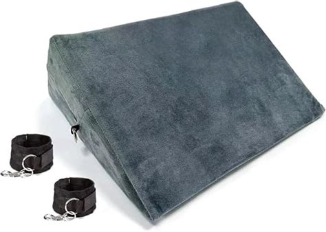 Sex Toys Pillow Triangle Shaped Sex Pillow With Handcuffs Multifunctional Foam