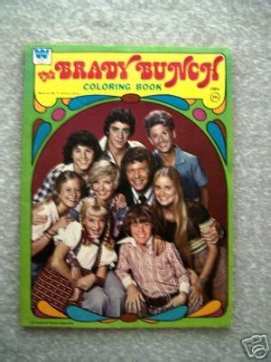 Vintage Whitman The Brady Bunch Coloring Book 1974 41275902