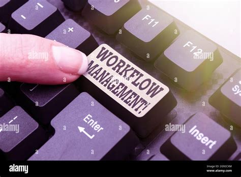 Conceptual Display Workflow Management Concept Meaning The Execution