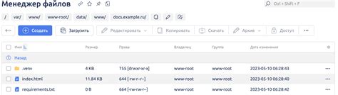 Документация ispmanager 6 lite pro host Работа c Python