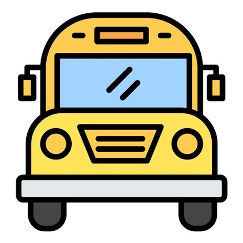 Premium Vector School Bus Vector Illustration Style
