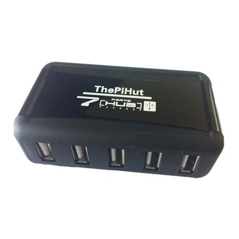 7 Port Usb Hub For The Raspberry Pi Discontinued The Pi Hut