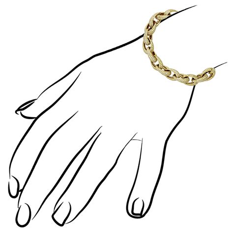 Tempia 18k Gold And Diamond Bracelet Tempia Di Modolo