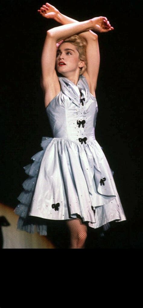 Madonna Bodysuit Madonna In White Dress Madonna 1985 Photoshoot