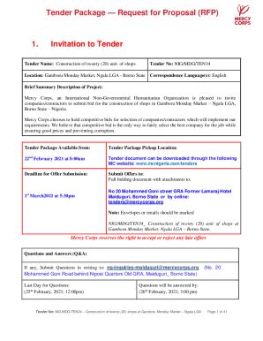 Fillable Online What S The Difference Between An EOI RFP RFT And RFQ Fax Email Print PdfFiller