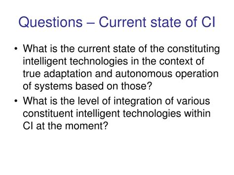 ppt foundations of computational intelligence powerpoint presentation