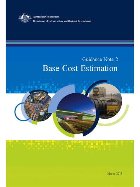 Guidance Note 2 Base Cost Estimation Pdf Business