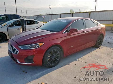 2019 Ford Fusion Sel Hybrid Engine 3fa6p0mu6kr224062