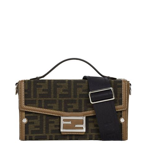 펜디 23ss 브라운 Ff 바게트 소프트 트렁크백 7va565 Afbv F1hrm 티몬