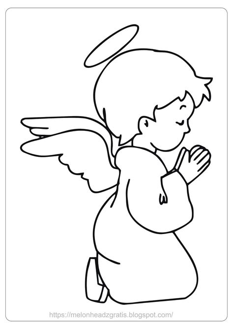 Angel Outline Images Angel Outline Drawing Easy Angel Outline Praying