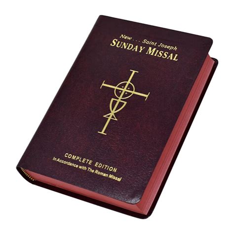 St Joseph Sunday Missal Complete 3 Yr Cycle Edition Consumer