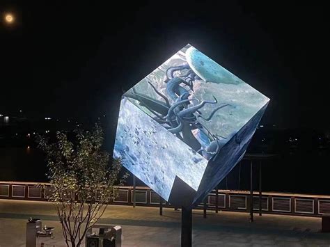 OEM Customized Size Retail LED Cube Screen P2 5 P3 Supermarket Indoor And Outdoor LED Video Wall