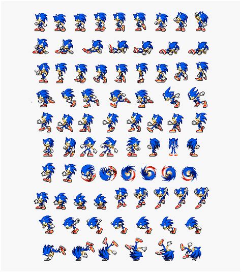 Sonic Sprite Animation Creator Create Your Own Sonic Scene Atcye