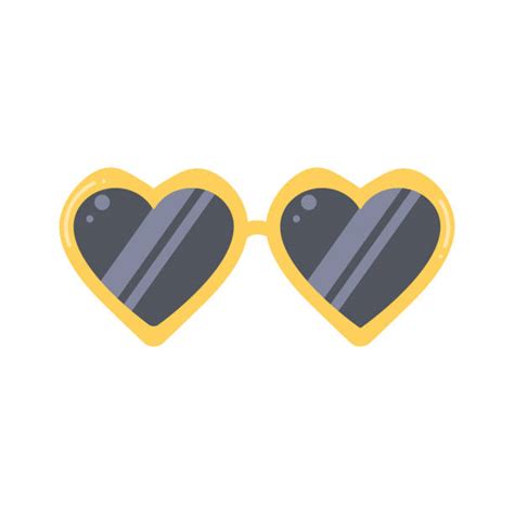6500 Heart Sunglasses Stock Illustrations Royalty Free Vector