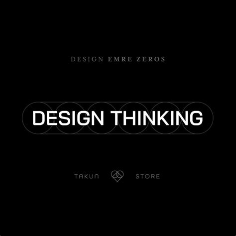 Design Thinking Methodology Design For People Dark Printed Poster Etsy