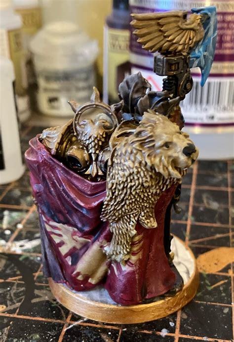 My First Custodes Model Is The One And Only Trajann Valoris Featuring The Best Face Ive Ever
