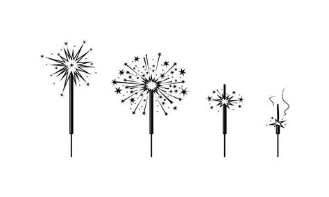 Sparkler Vector Art Icons And Graphics For Free Download