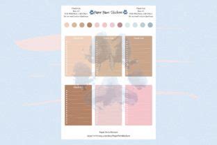 Check List Memo Graphic By Paper Paws Stickers Creative Fabrica