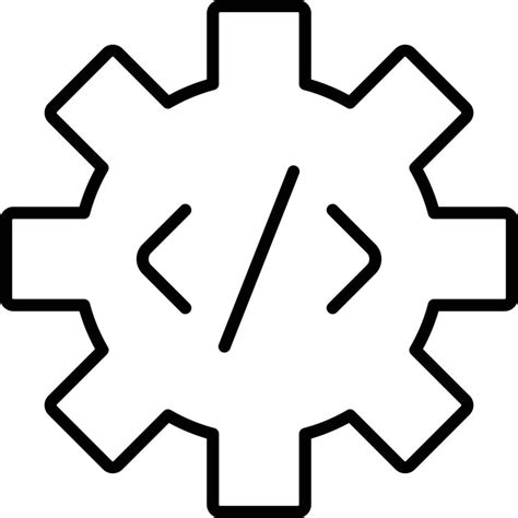 Programming Outline Icon 9247658 Vector Art At Vecteezy