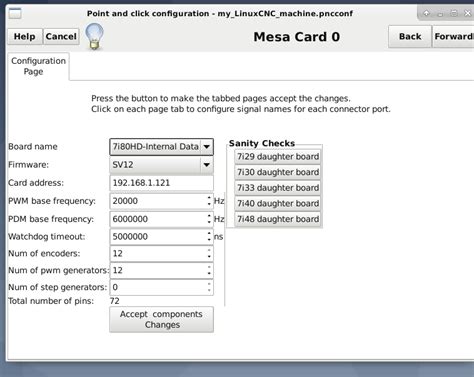 Servo Interface Linuxcnc