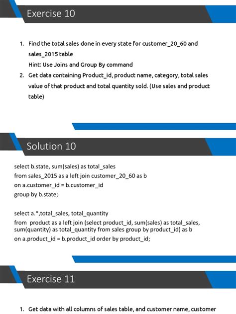 Module 3 Solution Ex 10 To 12 Pdf