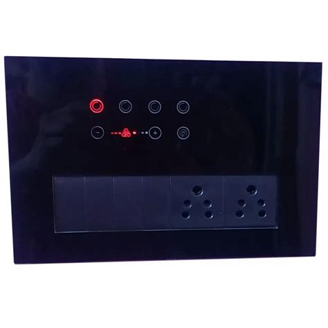 Capacitive Black Smart Wifi Touch Switch 5 At 7500 Piece In Nashik ID 23224686297