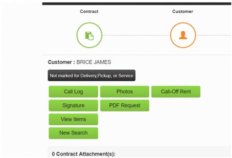 Mobile Workforce Contract Actions