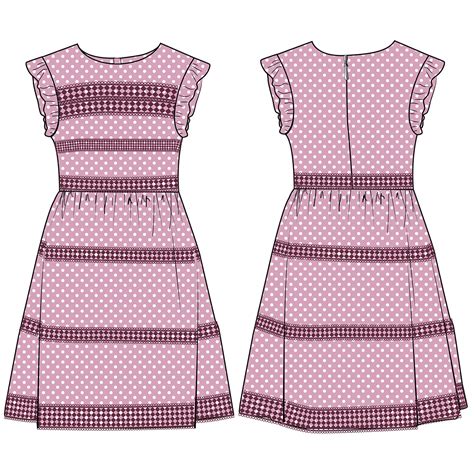 Colored Flat Sketch On Behance