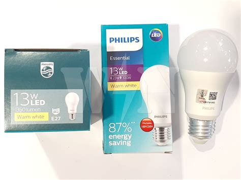 Win Mah Household Product Supplier Penang Lighting PHILIPS E LED Bulb W ESS