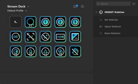 Obsbot Webcams Now Support Elgato Stream Deck