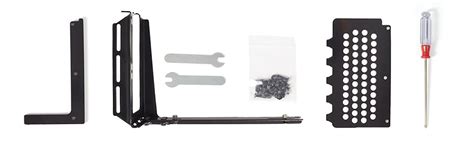 Formulamod Vertical Gpu Mounting Bracket Graphics Card Holder Kit With Pci E 4 0 X16