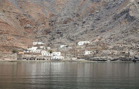 Musandam Peninsula Oman United Arab Emirates Persian Gulf Map