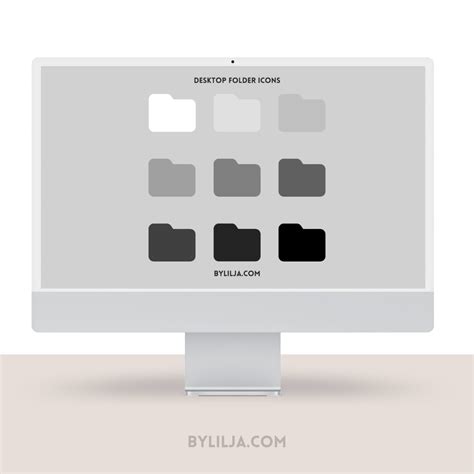 Mac Folder Icons Desktop Folder Icons 9 Png Files Instant Downlo By Lilja