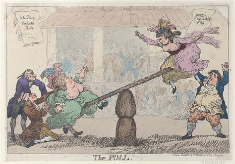 Thomas Rowlandson The Poll The Metropolitan Museum Of Art