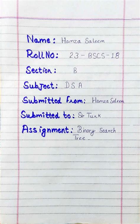 solution complete bscs concepts of binary search tree order and in