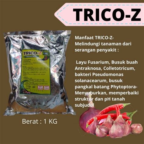 Jual Trichoderma Fungisida Trico Z 1000 Gr Fungisida Hayati Untuk Anggrek Bulan Shopee Indonesia