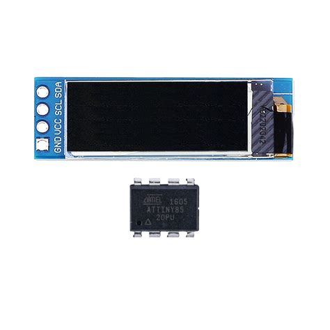 Connecting A 0 91” Oled Display To The Attiny85